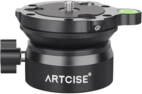 Amazon.co.jp: Ulanzi Leveling Base Camera Leveler Low Center of Gravity ...