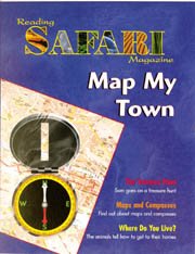Reading Safari Magazine: Map My Town, Level 1: Rachel Blackburn ...