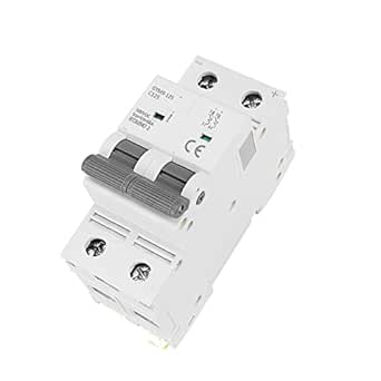 DC MCB 80A 100A 125A 6KA 2P 500VDC Mini Circuit Breaker Din Rail DC Breakers GYM9-125 1Pcs ...