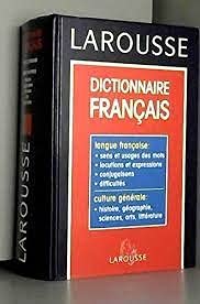 Amazon.com: Larousse Dictionnaire Francais: 9782033201845: Various: Books
