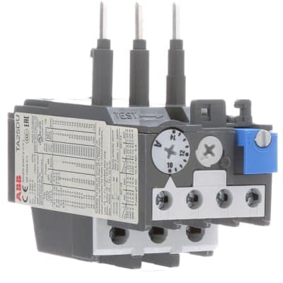 TA25DU14, Thermal Overload Relay, 3P, Aux: 1/1, Setting: 10-14A, Main ...