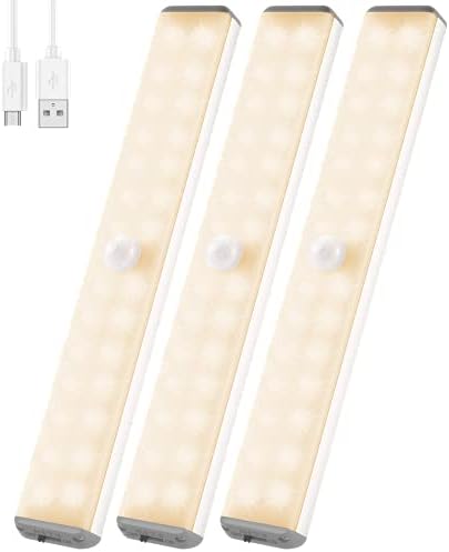 Motion Sensor Wardrobe Light, Upgraded Indoor 66LED Wireless ...