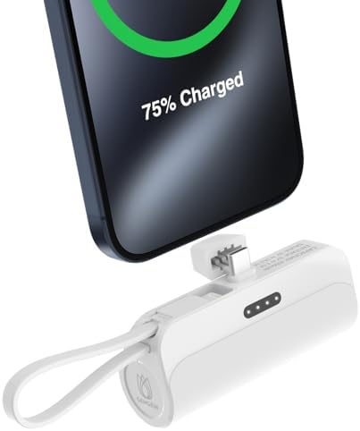 GENGXIN Mini Power Bank 4500mah, Batería Portátil Salida Tipo C y ...