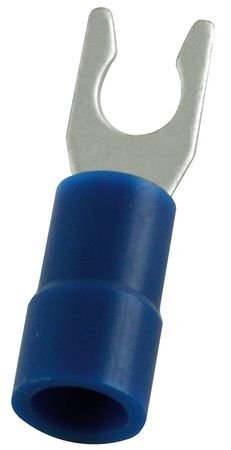 Fork Terminal, Lockng, 8 Stud, Blue, PK100: Amazon.com: Industrial ...