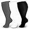 Amazon.com: Everstride Compression Socks for Women Wide Calf, Plus Size ...