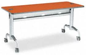 Amazon.com: Bretford HFL2460-CY Flip Top Training Table : Home & Kitchen