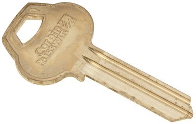 Corbin Russwin Key Blank, Brass, 59A1-6PIN, Sold Each - Home Decor ...
