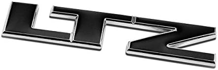 Amazon.com: Auto Dynasty Metal Emblem Decal Logo Trim Badge LTZ (Black ...