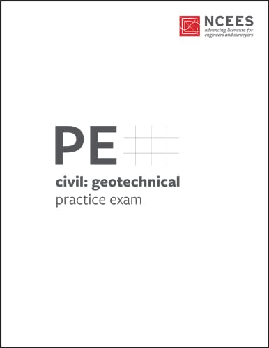 PE Civil: Geotechnical Practice Exam