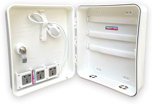 Thrifty Tech IP65 PVC Dvr/Poe junction box. For DVR, NVR, CCTV, Camera ...