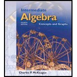 Intermediate Algebra: Concepts and Graphs: Charles P. McKeague: 9780030336645: Amazon.com: Books