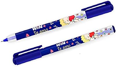 WIN Te Amo Ball Pens | 20 Blue Ink Pens | The Magic of Gel in a Ball ...