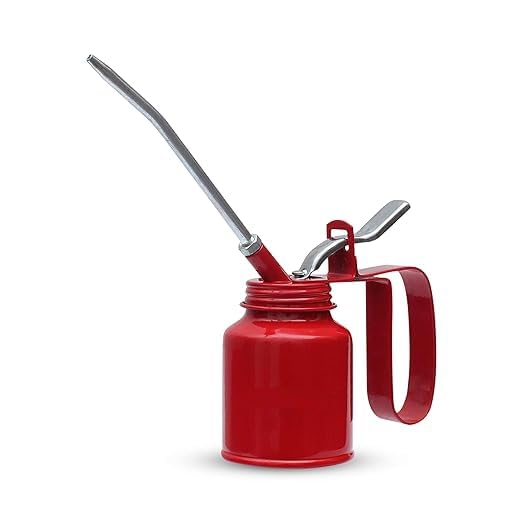 ZIODIC 1/2 Pint Oil Can | Oil Can for Vehicles, Multipurpose Metal Oil ...