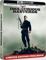 Amazon.com: Inglourious Basterds (Limited Edition Steelbook [4K Ultra ...