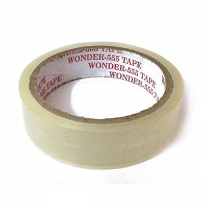 Wonder 555 Transparent Cello Tape 1 Inch 40 Meter Pack Of 12 : Amazon ...