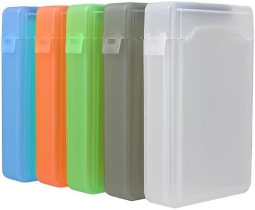 Amazon.com: 5 Pack Hard Drive Case for 2.5 Inch HDD Portable Hard Drive ...
