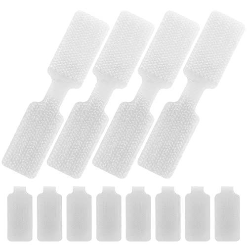 Buy Unlorspy 60 Pcs White Cable Labels Self-Adhesive Cable Labels Cord ...