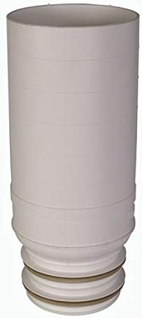 MULTIKWIK WC PAN Connector Soil Pipe Extension - for 3 1-2" Soil MKEB ...