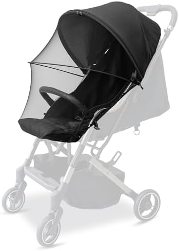 2-in-1 Stroller Cover, Baby Mosquito Net for Stroller with Sun Shade ...