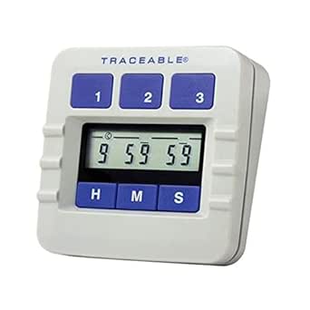 Thomas 5002 Original Traceable Lab Timer, 0.01 Percent Accuracy, 3 ...