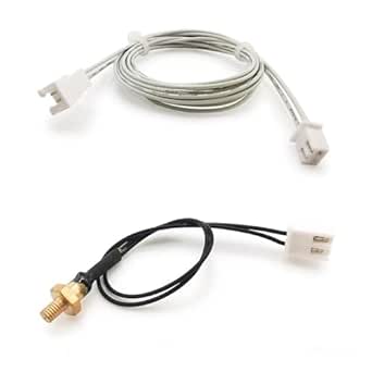 Amazon.com: Ender 3 v2 Thermistor M3 300℃ Upgrade, 3D Printer NTC 100K ...