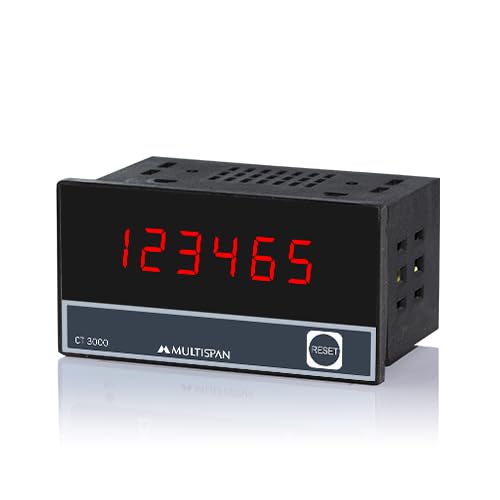 Multispan CT-3000 Digital Count Totalizer 48 X 96 X 26 : Amazon.in ...
