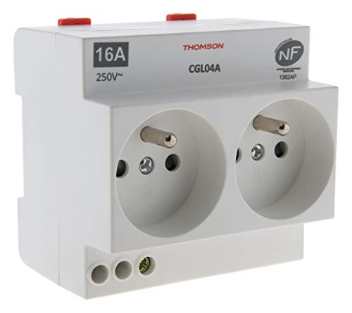 Double modular plug NF 16A 2P+T – Thomson – BigaMart