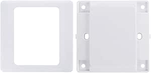 Amazon.com: Electric Wall Switch Socket Blind Cover Whiteboard ABS ...