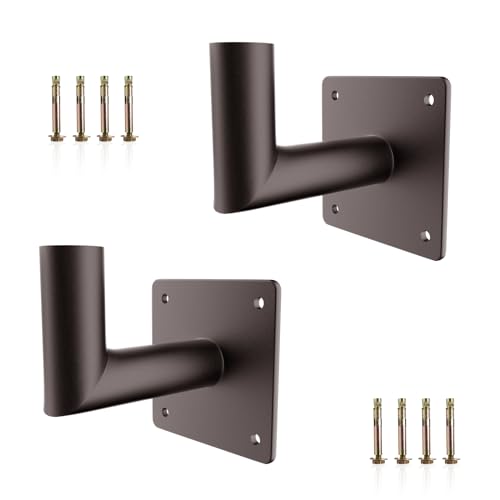 Buy YXL 90 Degree Wall Mount Bracket with 2-3/8in OD Tenon, Wall Mount ...