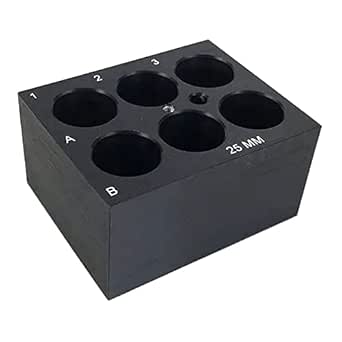 Boekel 110025 Test Tube Block Module, Holds 6 x 25mm Tubes : Amazon.in ...