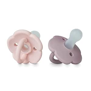 Amazon.com : Moonkie Pacifiers Set of 2 | One-Piece Design Baby ...