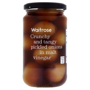 Amazon.com : Waitrose pickled onions in vinegar drained 230g : Grocery ...