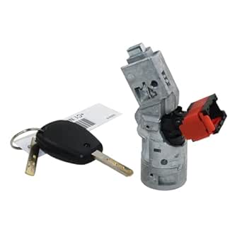 Amazon.co.jp: ドアロックアクチュエーター AP02 点火スイッチスターターロックバレルシリンダー 487004438R ...
