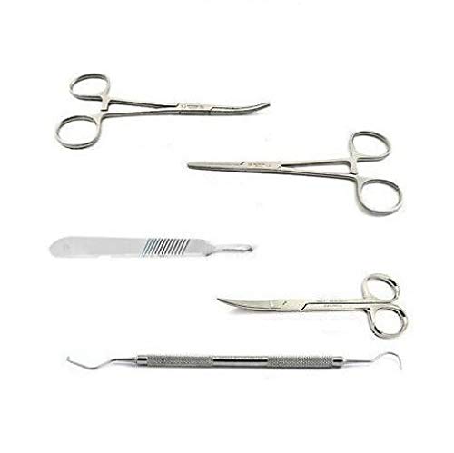 FORGESY SURGICAL INSTRUMENT SET Utility CLAMP -5 PCS. : Amazon.in ...