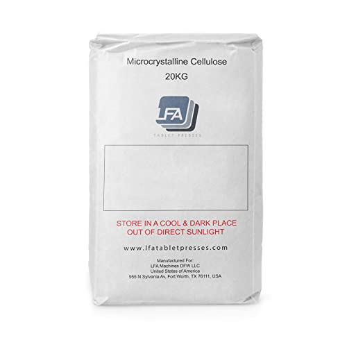 Microcrystalline Cellulose (MCC) Powder 102-20kg (44 pounds ...