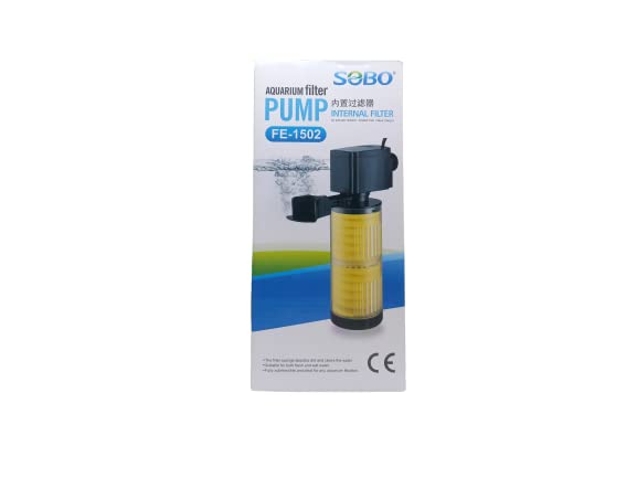 MR TRADERS SOBO Aquarium internal filter pump (model : FE- 1502,Power ...