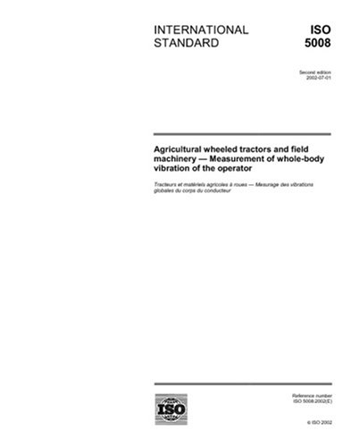 ISO 5008:2002, Agricultural wheeled tractors and field machinery ...