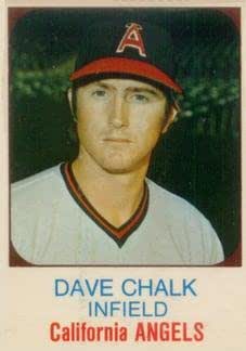 1975 hostess panels (Baseball) Card# 16 Dave Chalk of the California ...