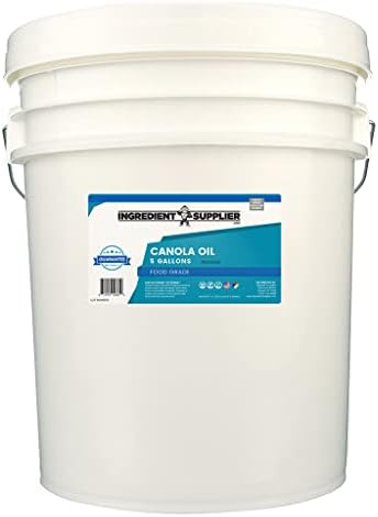 Amazon.com: Canola Oil (5 Gallon Pail) - Pure Cooking Oil - Gluten Free ...