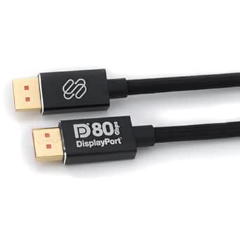 Amazon.com: Sewell DisplayPort 2.1 Cable DP80 Certified UHBR20 80Gbps ...