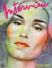 Interview Magazine December 1989 Jessica Lange (Single Back Issue ...