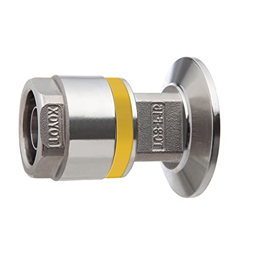 Amazon.co.jp: トヨックス(TOYOX) 食品・飲料・薬品等の機器及び設備配管用 トヨコネクタ TC3-F型 黄 内径mm×外径mm 長さ0m TC3-F15-1S-YE ...