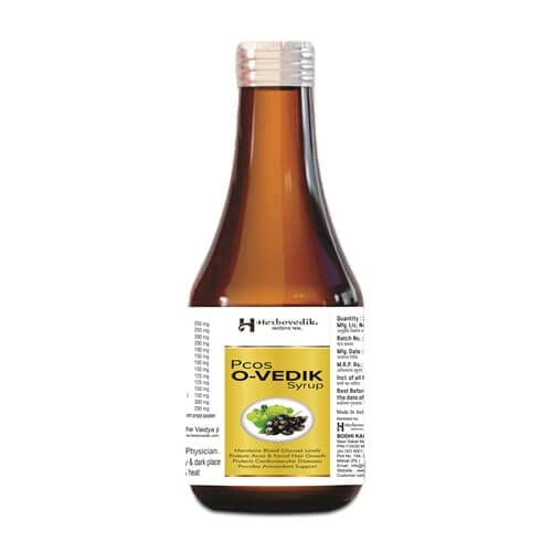 Buy Herbovedik Ayurvedic PCOS Syrup 300 ml | Syrup For Hormonal Balance ...