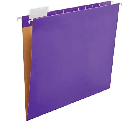 Y YOMA 25 Pack Colored Hanging File Folder Letter Size Decorative File ...