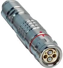 Amazon.com: Lemo FUW.3K.93C.TLMC96 SMPTE Fibra HDTV Conector Cable ...