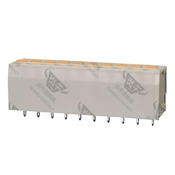 YANIUTC 5.08mm Pitch 10 Pole Spring PCB Terminal Block Connector Kefa KF239 (YN239-5.08-10P ...