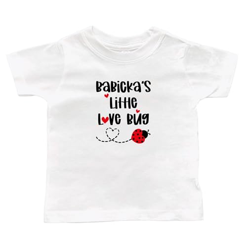 Amazon.com: Babicka's Little Love Bug Infant or Toddler T-Shirts ...