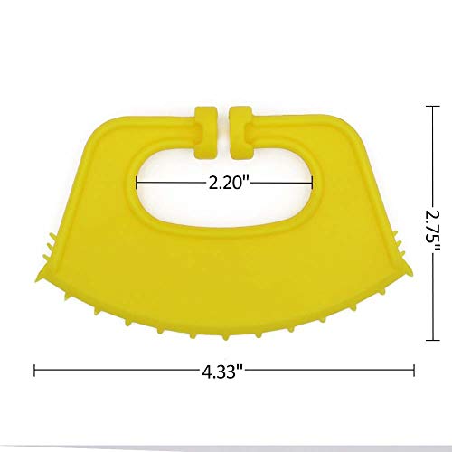 M.Z.A Calf Weaner Plastic cattle Nose Thorn Cow Milking Stop Sucking ...