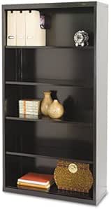 Amazon.com: Tennsco Welded Bookcase - 34.5" x 13.5" x 66" - Steel - 5 x ...