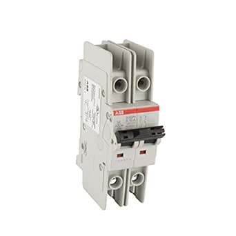 ABB, SU202M-K35, Miniature Circuit Breaker, 35 Amps, 2 Pole, 10 kA, Trip Curve K, 277/Y480 VAC ...